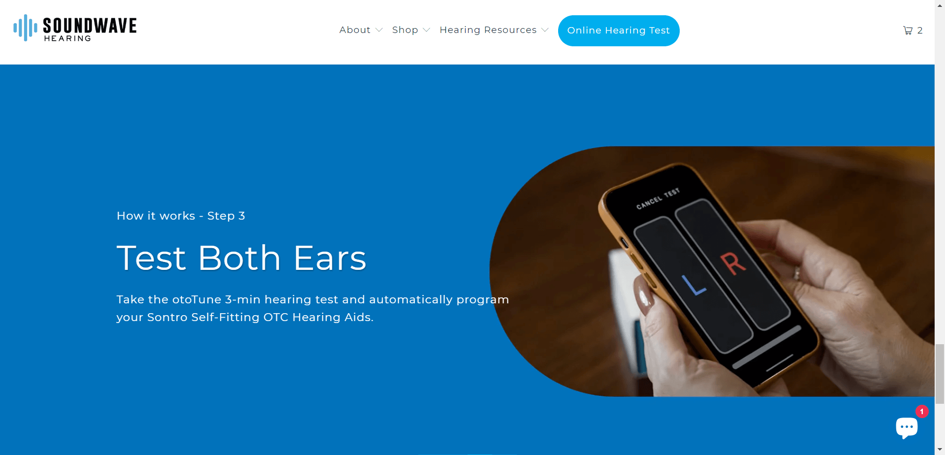 Soundwave Hearing - SAAS and Mobile - Full stack Development - BIZSPICE